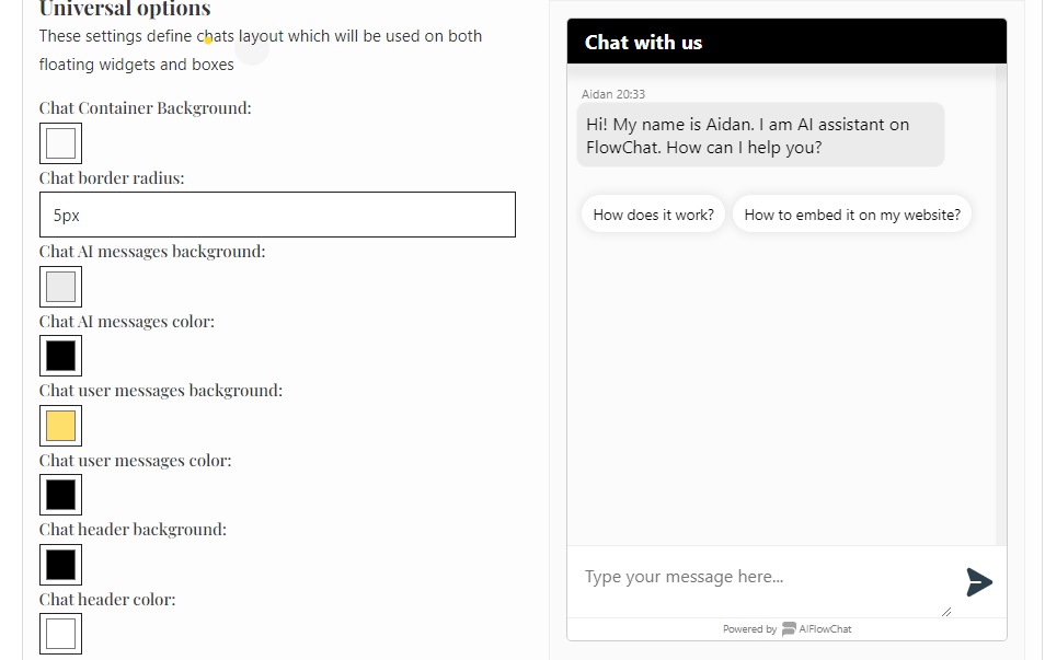 Create a chatbot - FlowChat